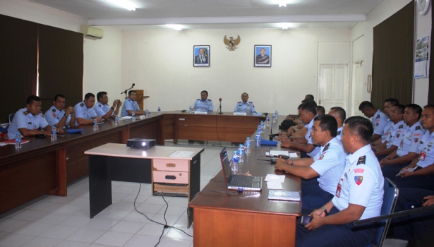 Inspektorat Komando Pasukan AU Periksa Kinerja Lanud Ranai Natuna ...