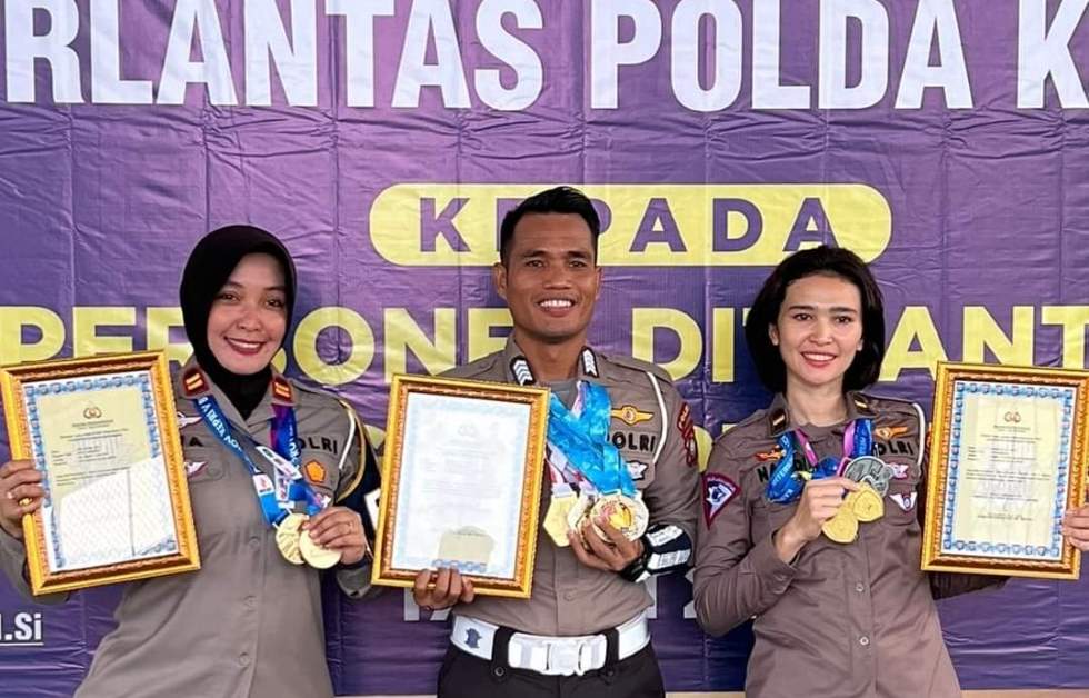Kombes Pol Tri Yulianto Bangga Tiga Personi Ditlantas Berprestasi