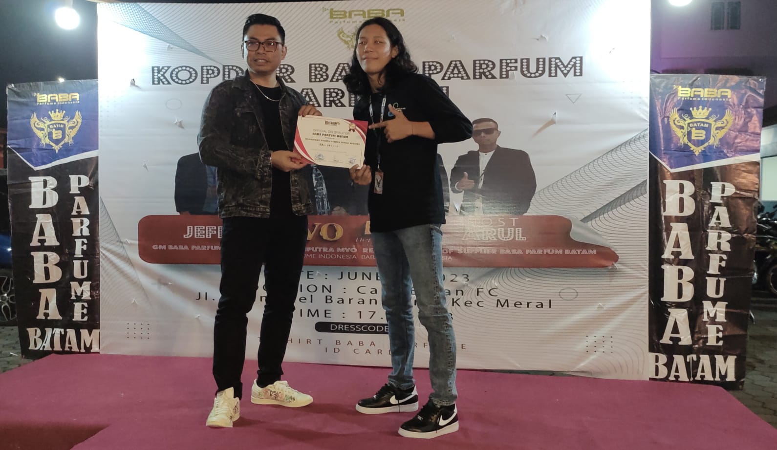 Kopdar Baba Parfum Batam, Rudi: Motivasi dan Semangat Kerja Capai ...
