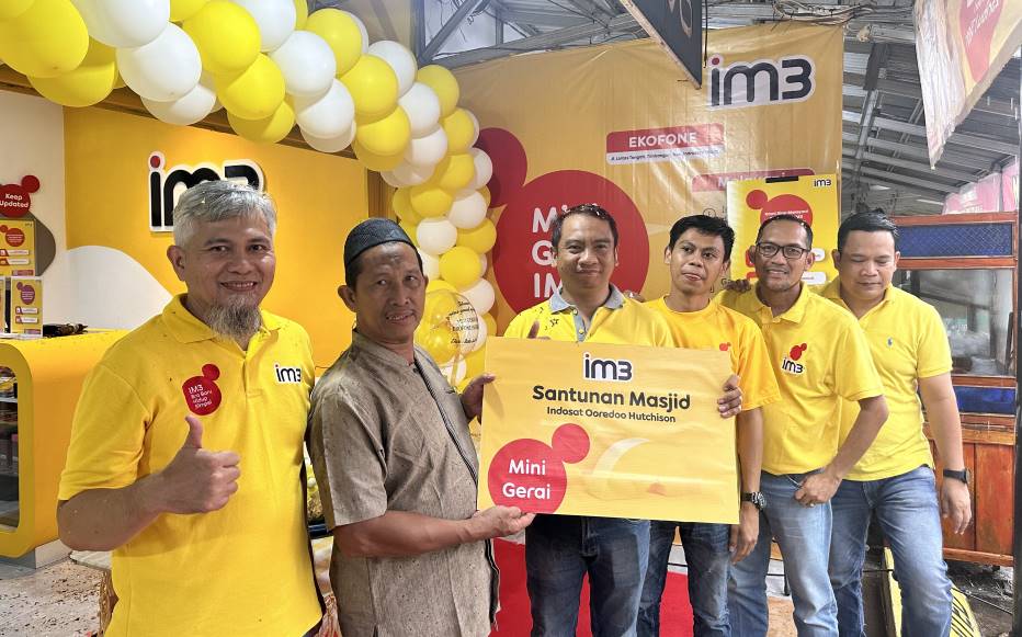 Perkuat Pelayanan, IM3 Buka Mini Gerai di Indralaya
