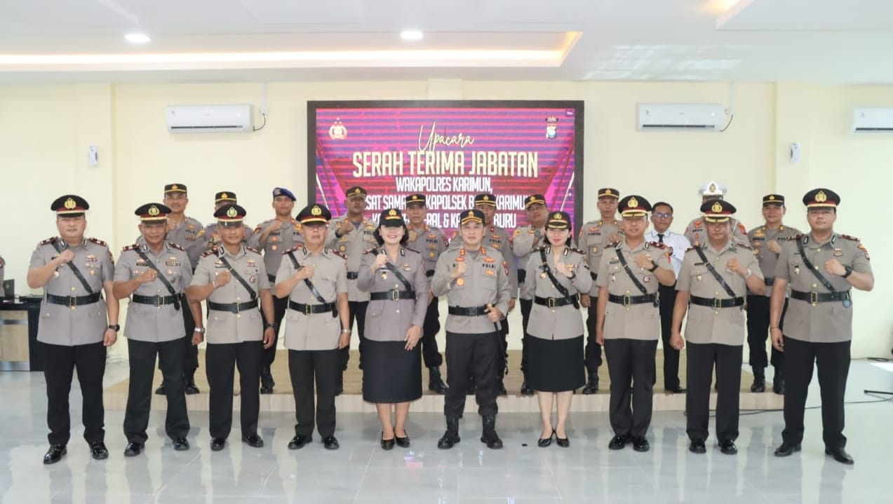 Peningkatan Kinerja, Wakapolres Karimun Hingga Pejabat Utama Berganti – WartaKepri.co.id