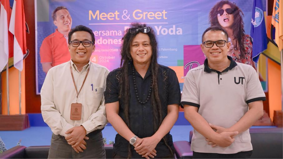 Selain Bernyanyi Yoda Idol Jadi Narasumber di UT Palembang