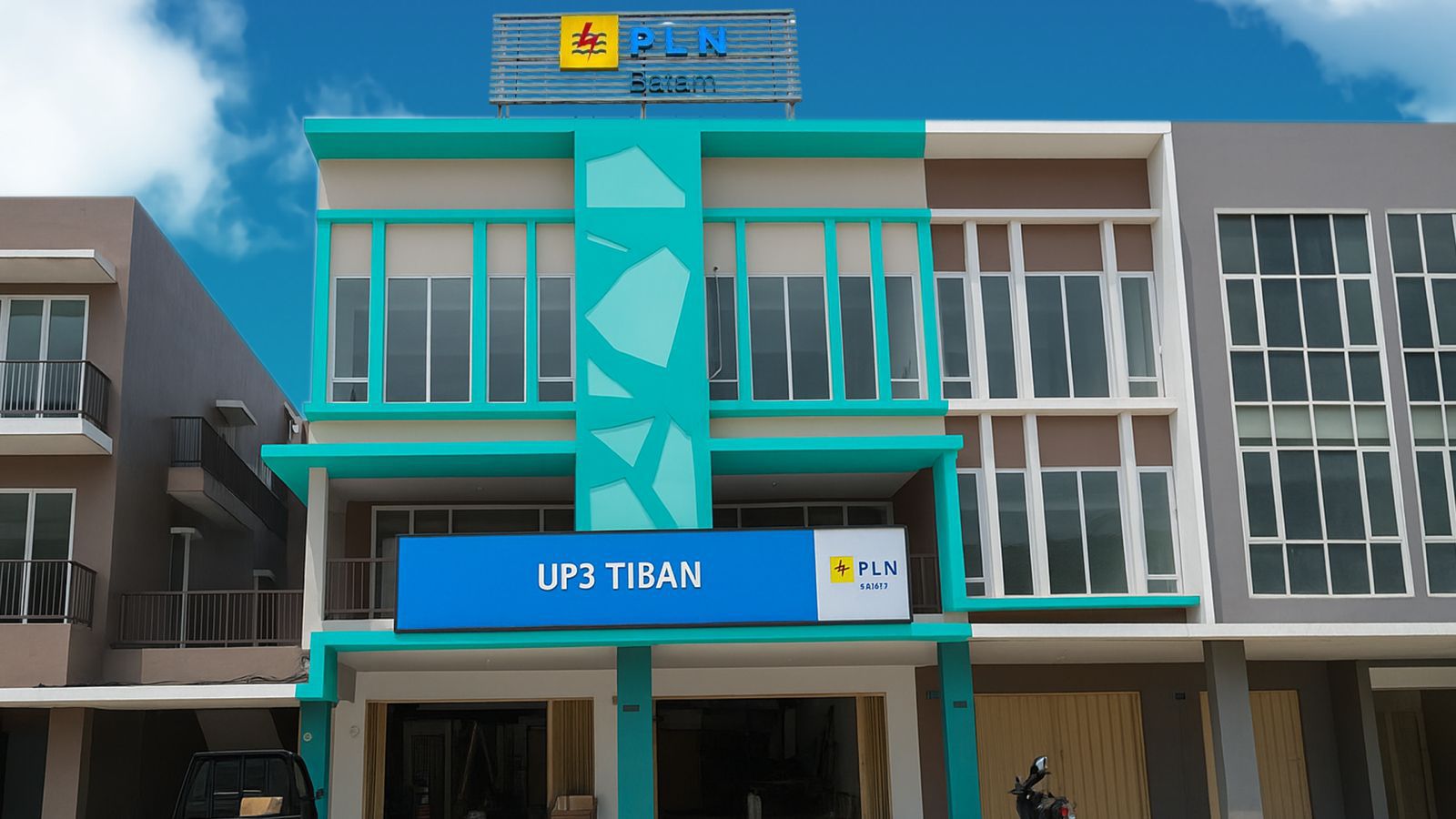 PLN Batam Resmikan Kantor Tiban di Ruko Golden Sand Batam