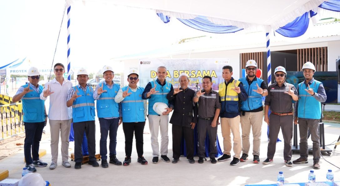 PLN Batam Gelar First Piling Proyek PLTGU Batam #1 120 MW,